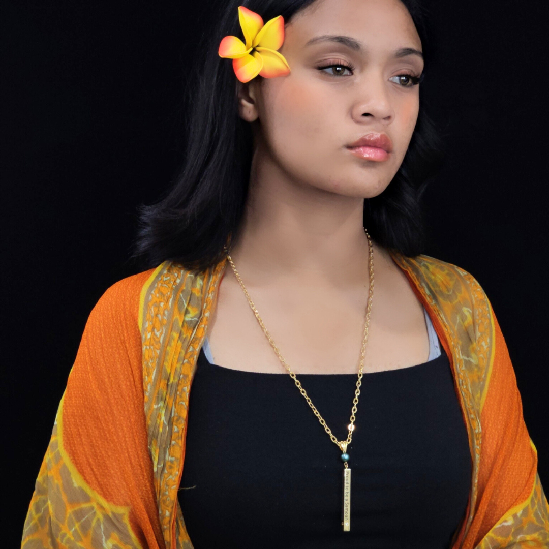 14K Gold Filled Proud To Be A Samoan Pendant Necklace – Jadiez